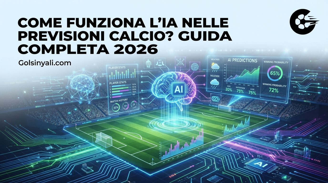 Come Funziona l'IA nei Pronostici Calcio? Guida 2026 | Golsinyali ...