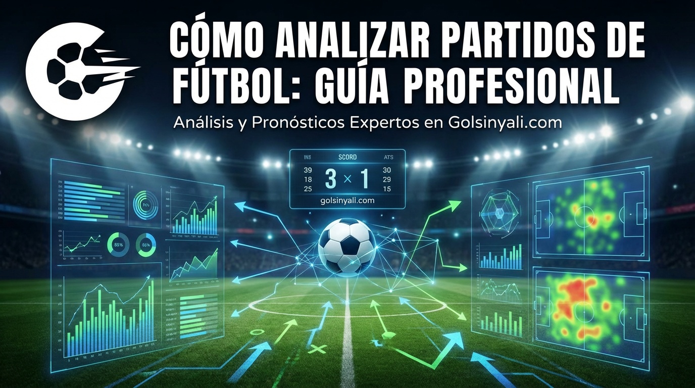 Cómo Analizar Partidos de Fútbol: Guía Profesional | Gol Sinyali ...