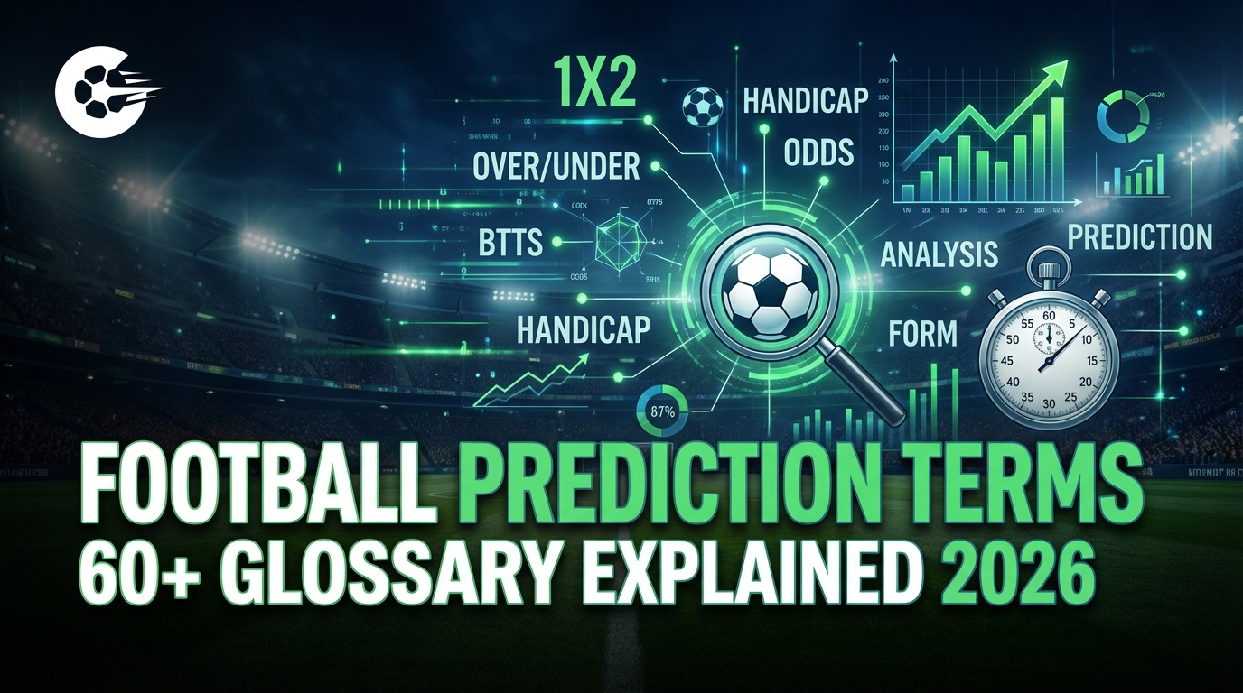 What Are the Key Football Prediction Terms? 60+ Glossary Explained 2026 ...