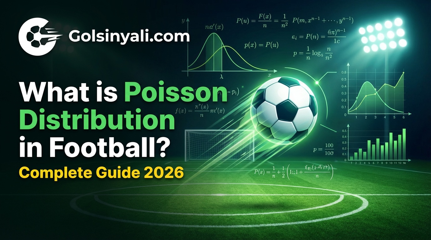 Poisson Distribution in Football Explained 2026 | Golsinyali | Goal Signal